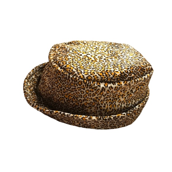 Vintage | Accessories | Vintage Leopard Print Hat | Poshmark